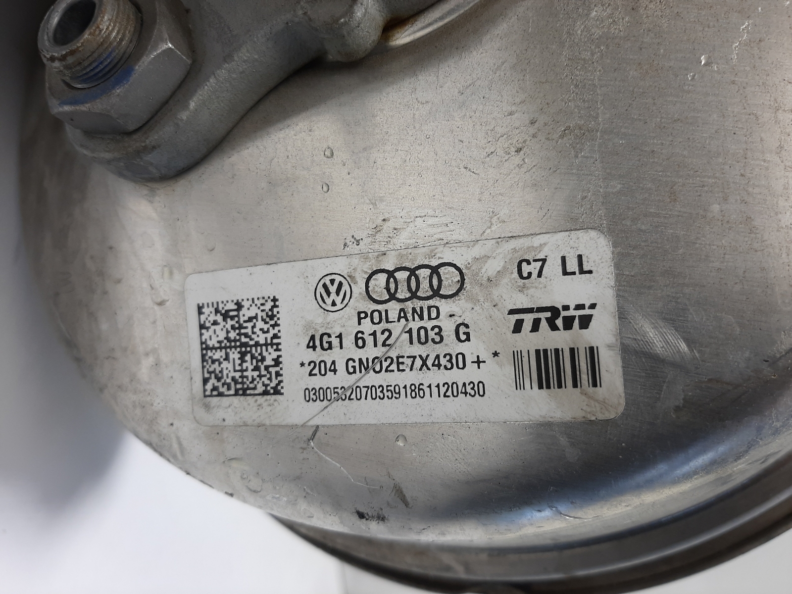 AUDI A6 4G2, C7, 4GC 3.0 Tdi Quattro Frein Servo Booster 4G1612103G ...