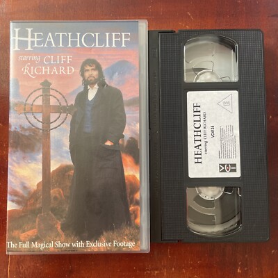 Heathcliff starring Cliff Richard VHS Video Tape - 1997, Wuthering ...