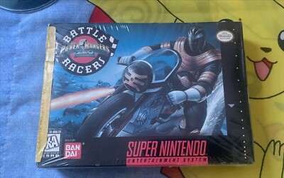 Power Rangers Zeo Battle Racers (Super Nintendo SNES, 1996) Brand New ...