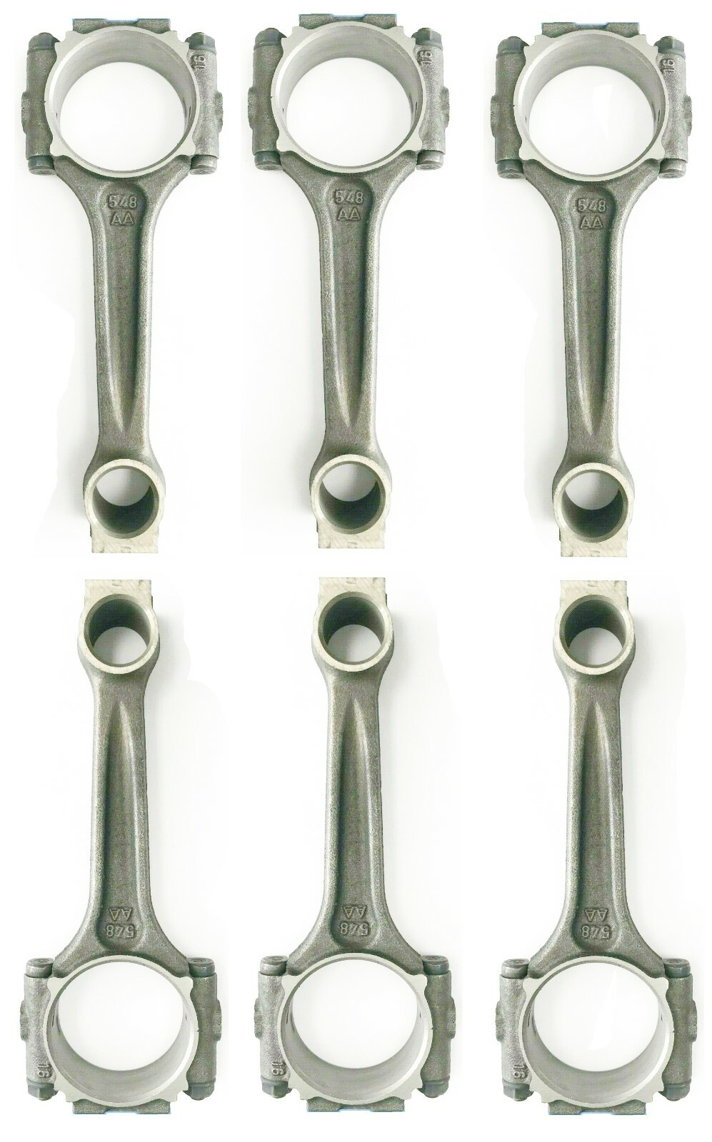 Reman Connecting Rods Set (6) for AMC Jeep 4.0L 4.0 6 Cyl Casting #548 ...