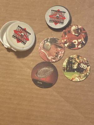 Vintage Nebraska Football 1994 National Champions Pogs - RARE ITEM | eBay