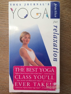 Yoga Journal's Yoga Practice for Relaxation VHS BRAND NEW SEALED ...