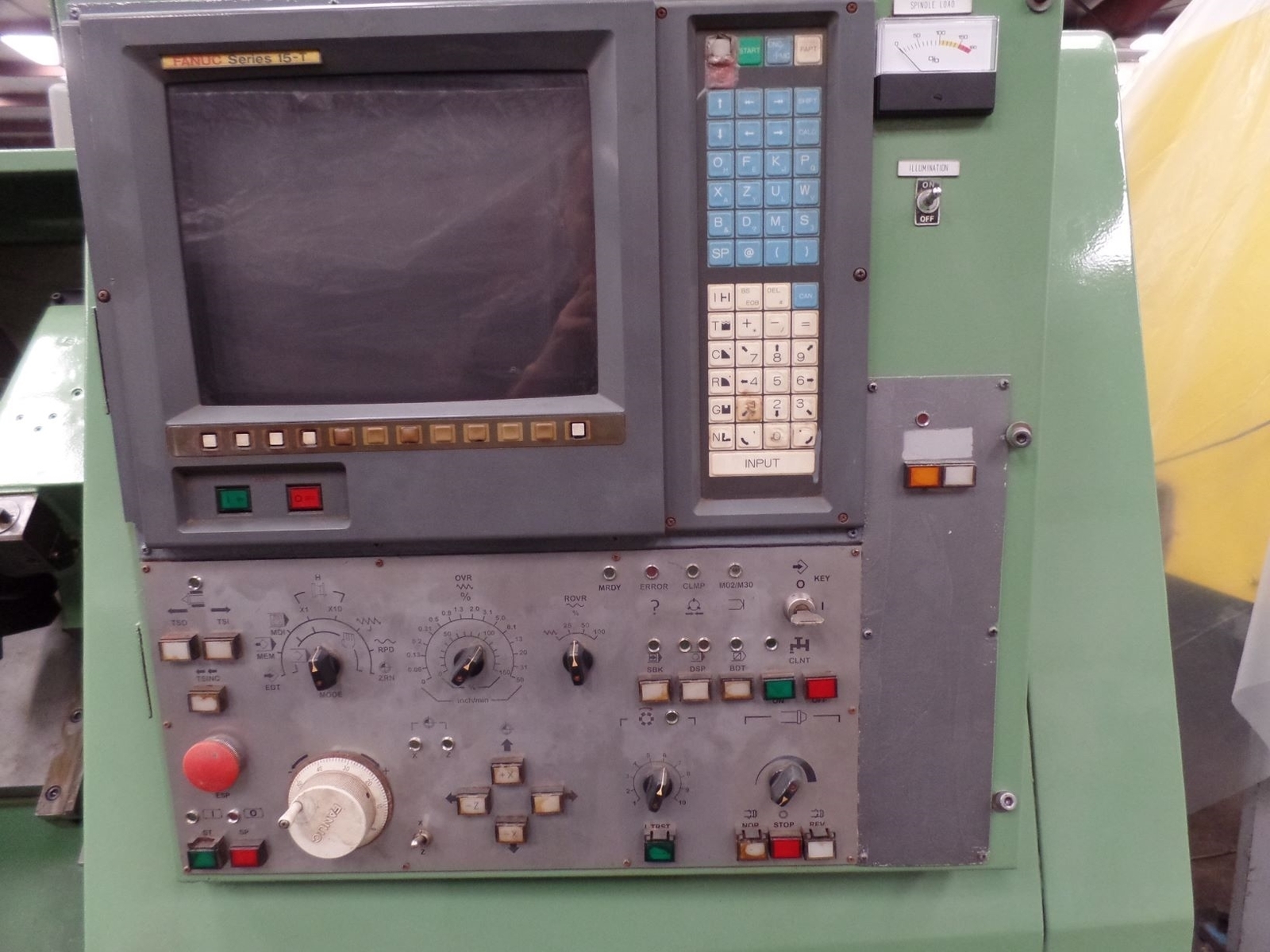 Mori Seiki SL-25B5 C Fanuc F-15T B-210 Kitagawa 10” 3-Jaw Hydraulic CNC ...
