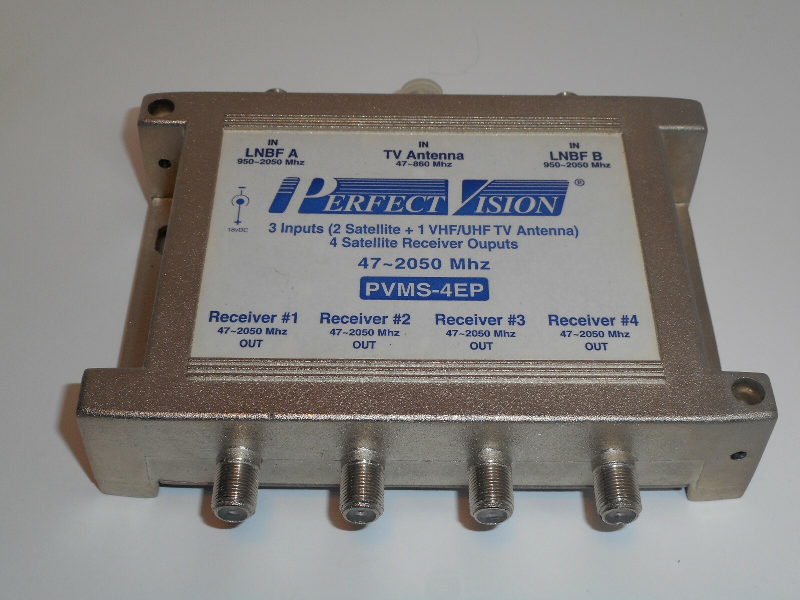 Perfect Vision Multi Switch Satellite Receiver Splitter Model PVMS-4EP ...