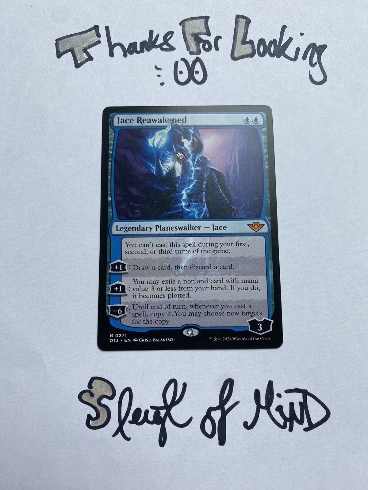 MTG Jace Reawakened Outlaws of Thunder Junction 0271 Regular Mythic | eBay