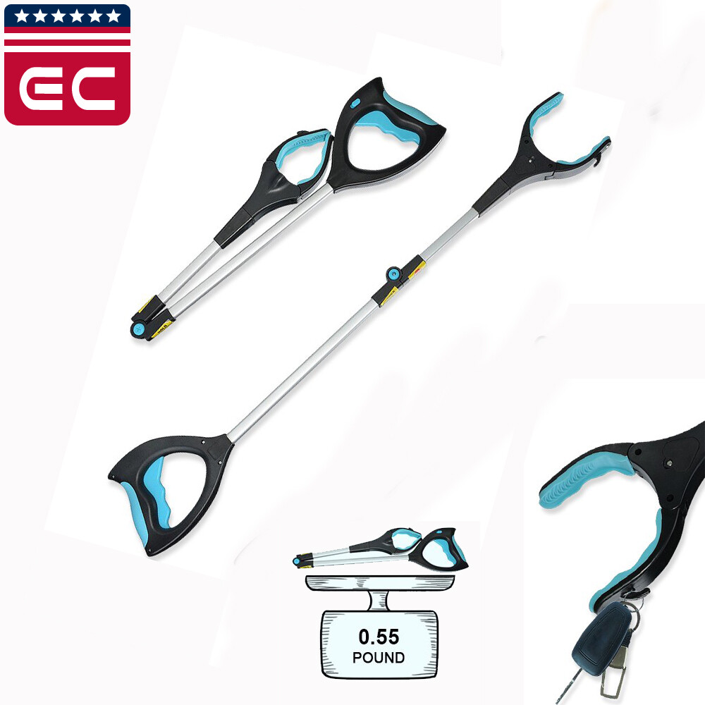 Industrial Grabber Tool Heavy Duty Pick Up Stick Hand Grip Reach Trash ...