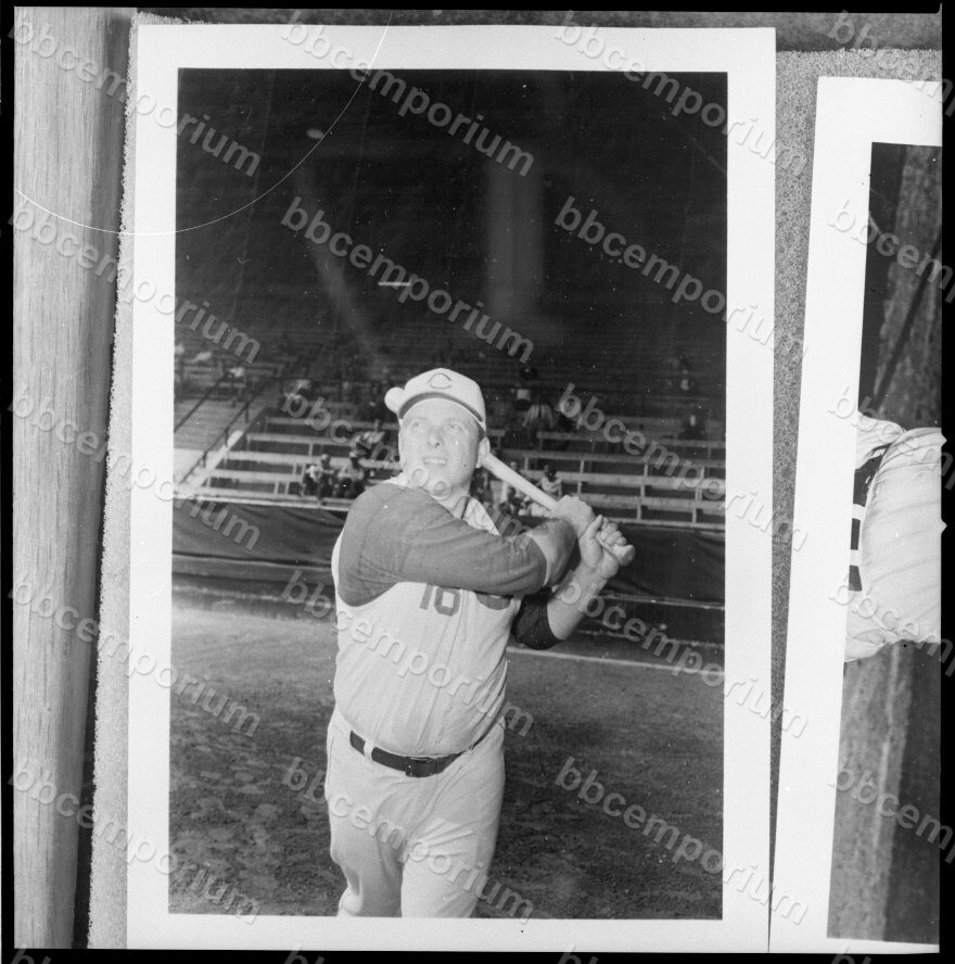 Steve Bilko Cincinnati Reds Medium Frame Negative - Jim Rowe Archive ...