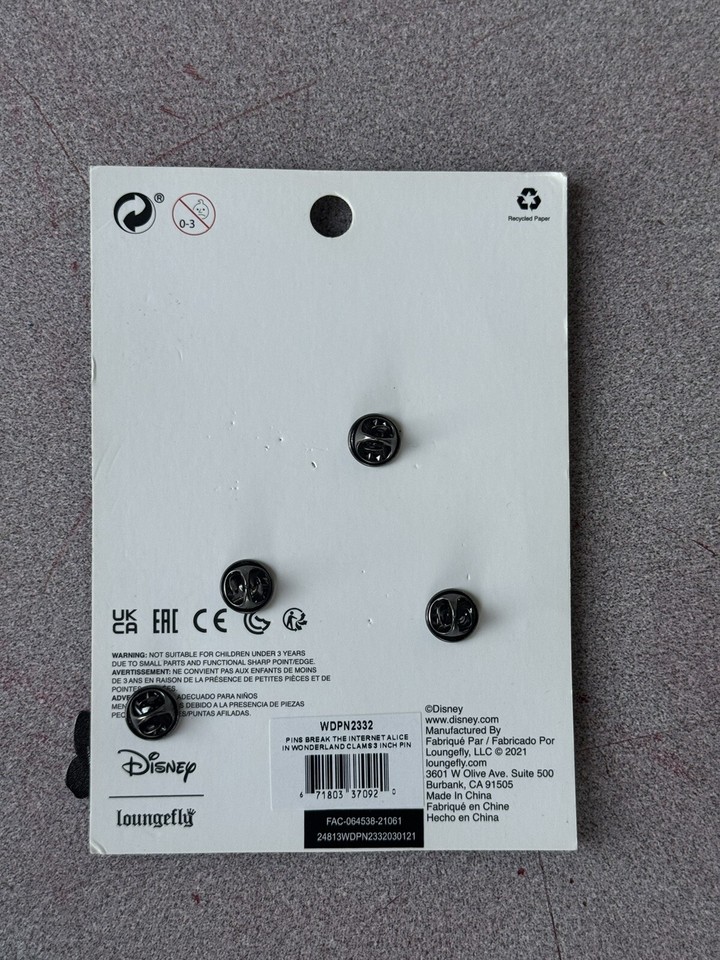 Loungefly Disney Pin Set Baby Oysters Jumbo LE300 | eBay