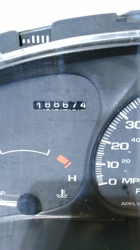CHEVY VENTURE VAN INSTRUMENT GAUGE CLUSTER 188,674 MILES OEM 1999 ONLY ...