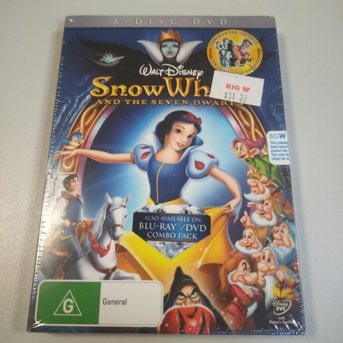 Snow White And The Seven Dwarfs (DVD, 2015, 2-Disc Set) NEW SEALED ...