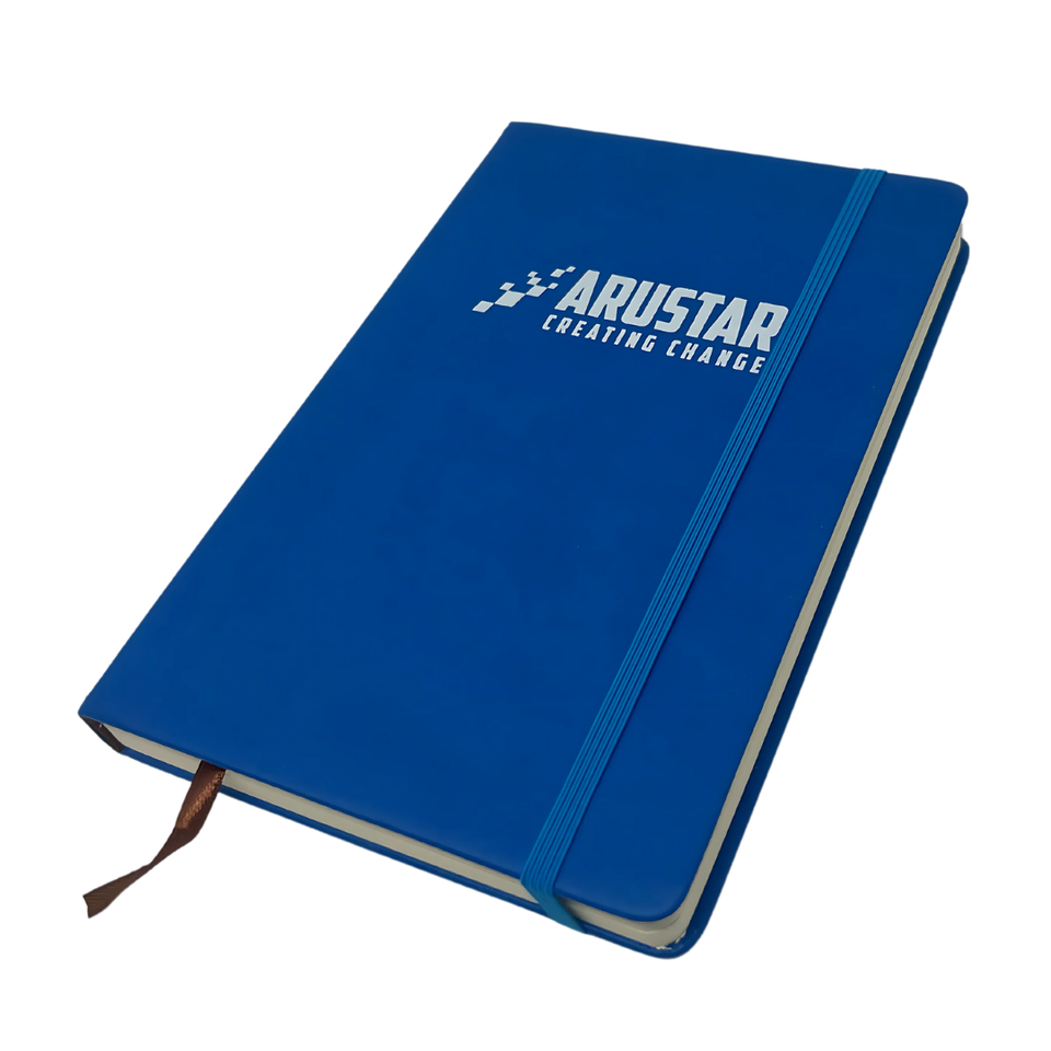 Hardcover Lined Journal Notebook 192 Pages 80 GSM Thick PU Faux Leather ...