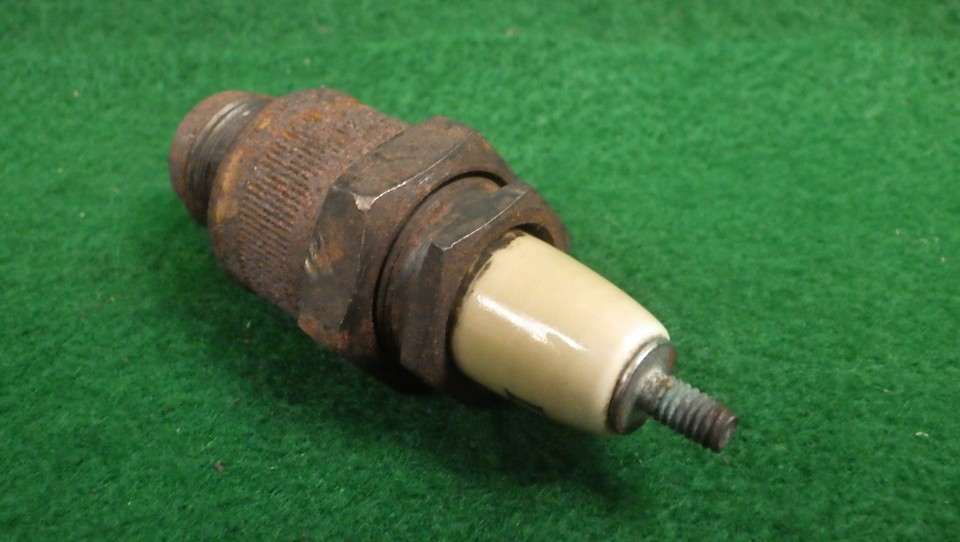 Vintage 1920s Defiance take-apart spark plug Model T Ford era | eBay