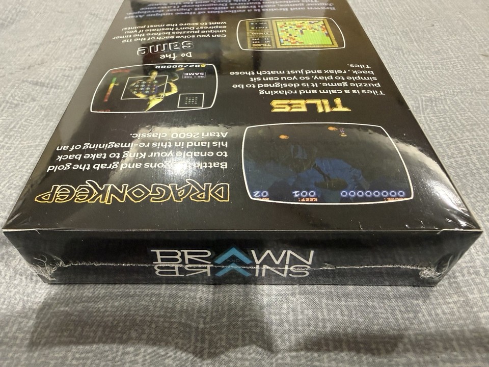 ATARI JAGUAR BRAWN AND BRAINS Collection Cartridge New Complete CIB | eBay