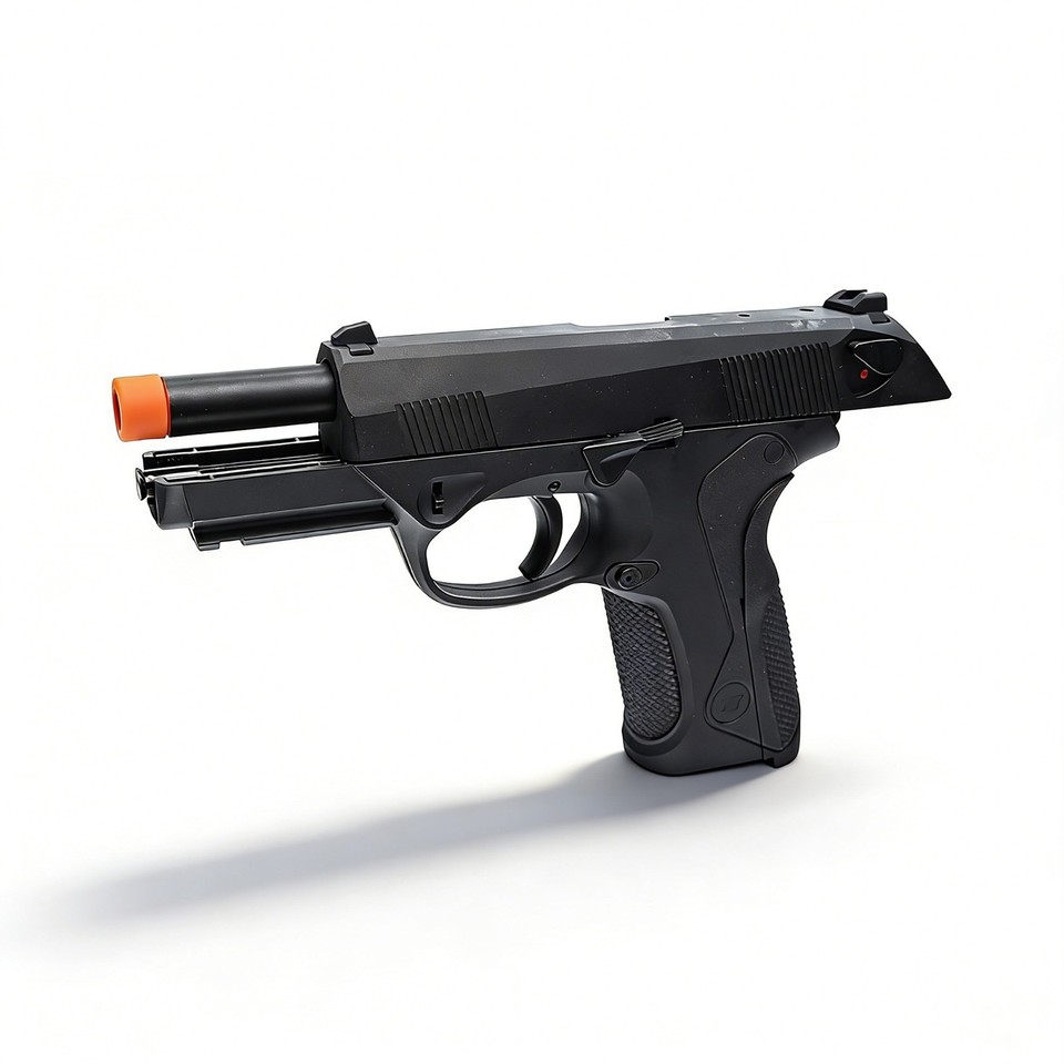 AirGrix WE-Tech Bulldog L BK Pistol GBB Gas Blowback 300-325 FPS 26rd ...