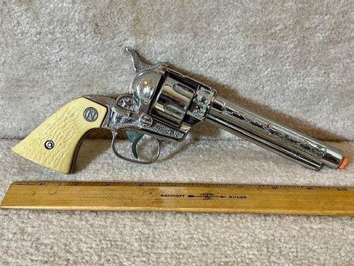 Vintage Nichols Stallion 38 Toy Western Cowboy Cap Gun Revolving ...