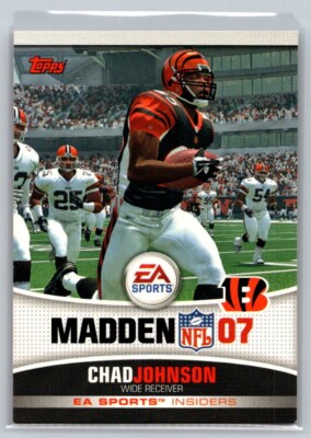 2006 Topps EA Sports Madden #16 Chad Johnson Cincinnati Bengals | eBay