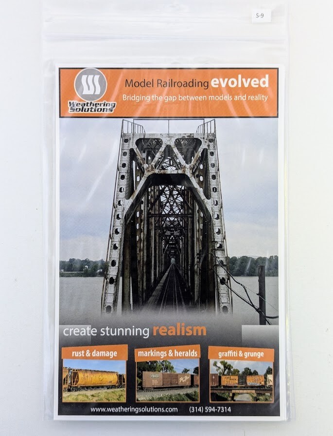 Weathering Solutions 1218-XST N Scale Rust & Damage Decals - New Old ...