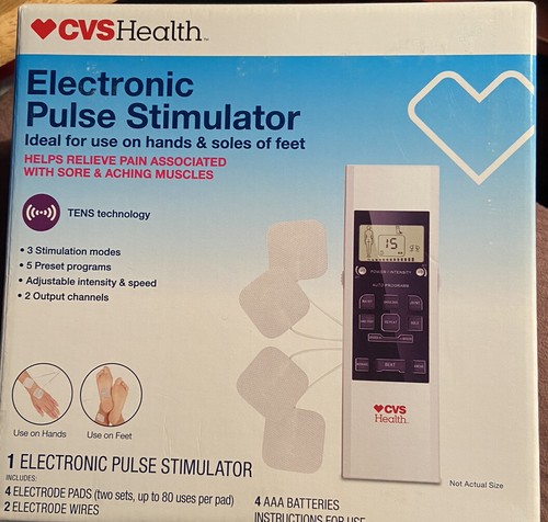 CVS Health Electronic Pulse Stimulator Tens Technology 311926 for sale ...
