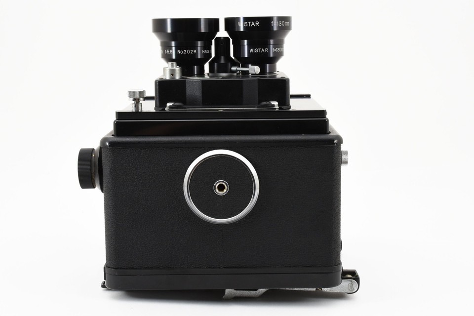 Wista 4x5 TLR ID Stereo Camera w/ Wistar 130mm F5.6 lens from Japan ...