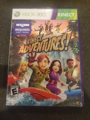 Kinect Adventures (Xbox 360, 2010) COMPLETE WITH SENSOR CALIBRATION ...