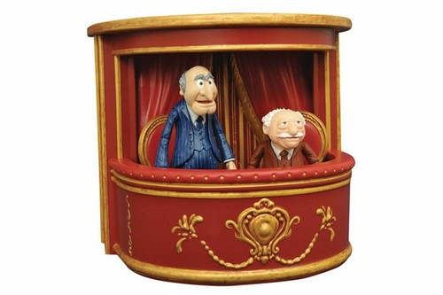 Diamond Select Muppets Show Statler und Waldorf Figuren mit Balkon ...