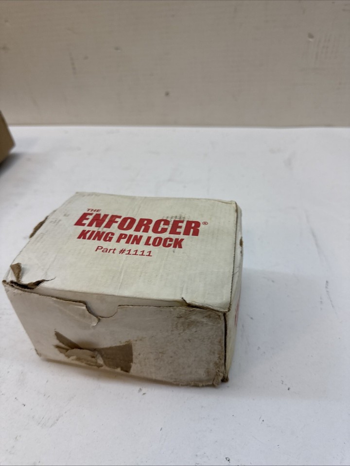 The Enforcer King Pin Lock Semi Trailer Towing No Key | eBay