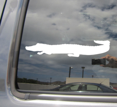 Alligator #2 - Gator Florida Car Laptop Bumper Window Vinyl Decal ...