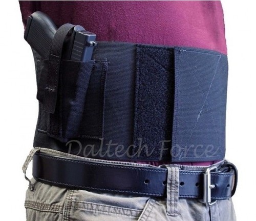 Fits Hi-Point 9mm/380 Belly Band Gun Holster 4" Wide Concealed Carry ...