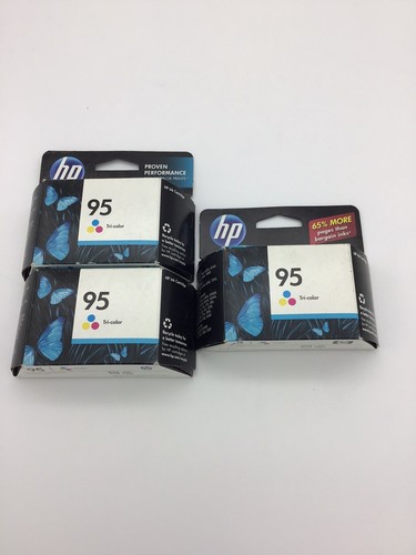 HP 95 Tri-color Ink Cartridge (C8766WN) EXP 2012 & EXP 2013 | eBay