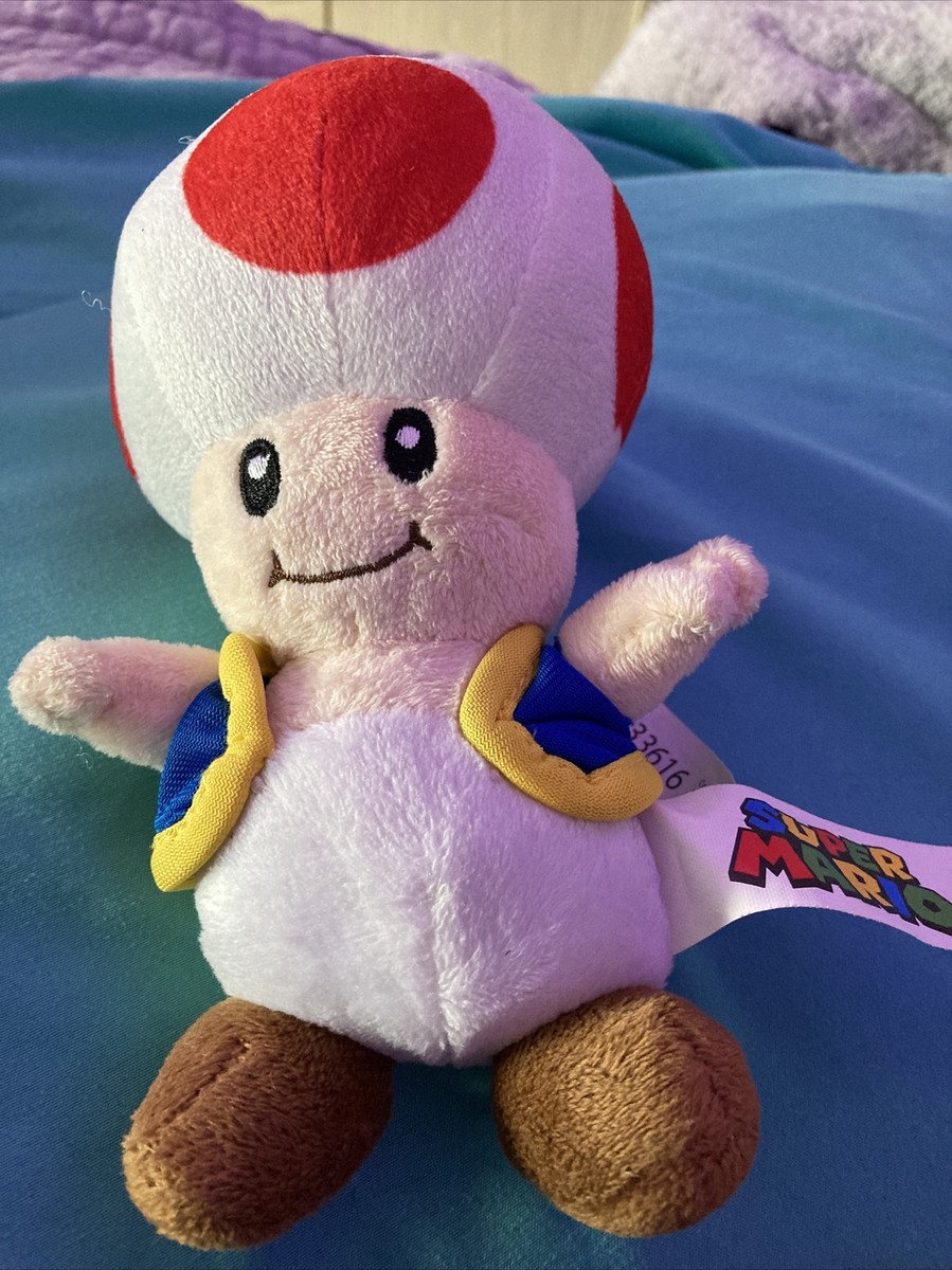 Purple Toad Mario Plush