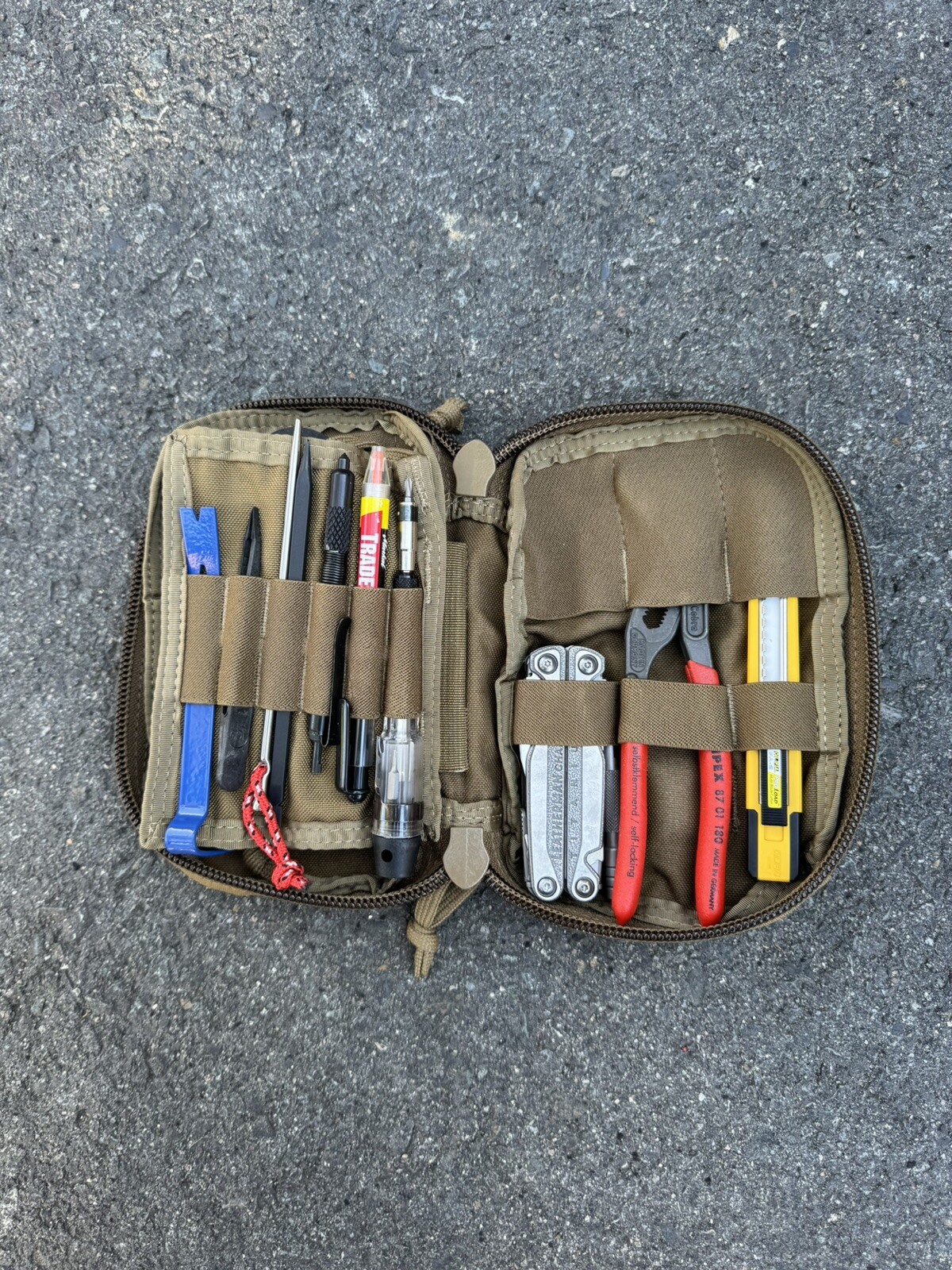 Zero Point Tactical IED Kit TIK.1 w/ Pouch & Leatherman Charge Multi ...