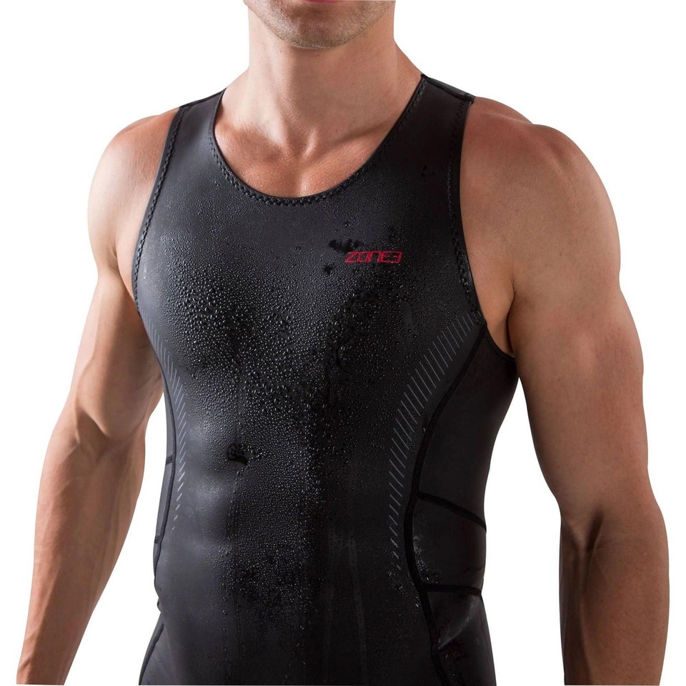 Zone3 Neoprene Kneeskin Mens Wetsuit Black Swimming Base Layer | eBay UK