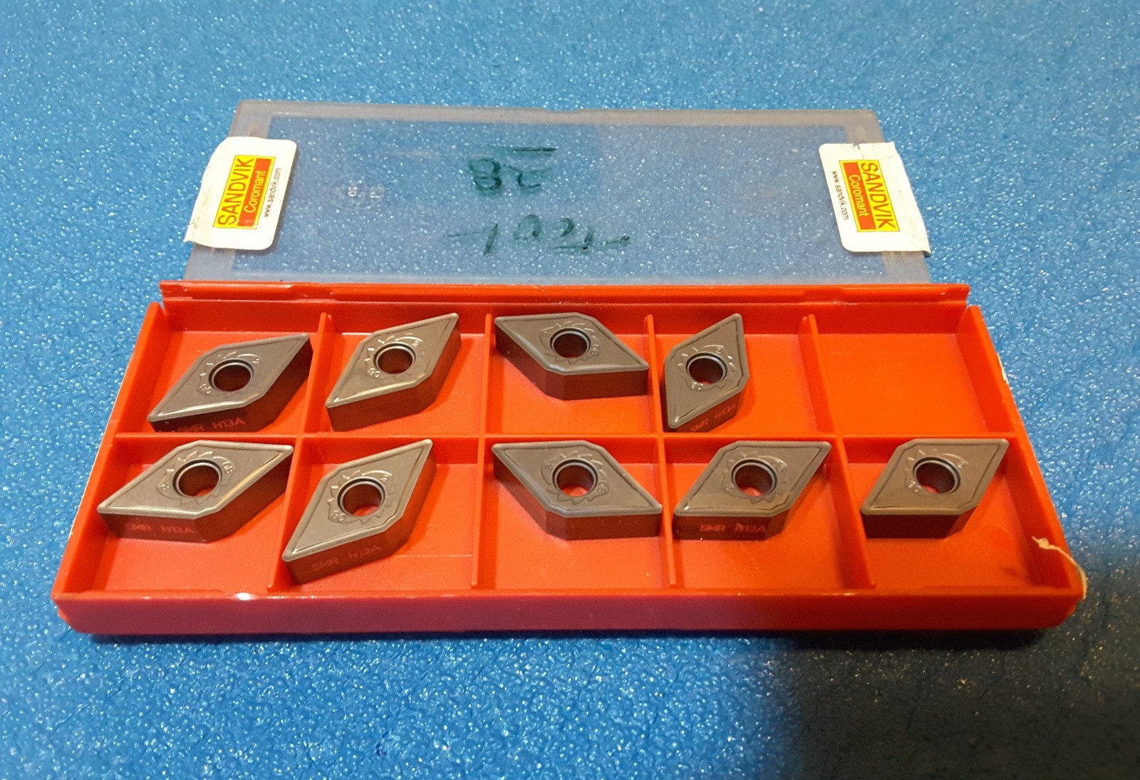SANDVIK DNMG442-SMR H13A CARBIDE INSERTS , 9 PCS | eBay