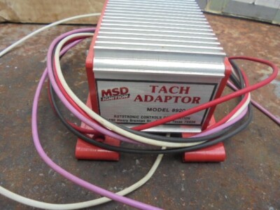 MSD 8920 Tach Adapter IMCA IHRA NHRA RAT ROD WISSOTA Modified Mud Rat ...
