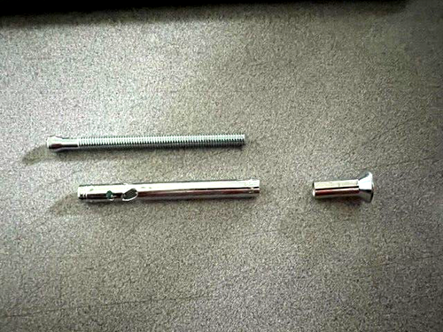 Dewalt PWR 3/8" X 5" Lok-bolt as Combination Flat Head Sleeve Anchor ...