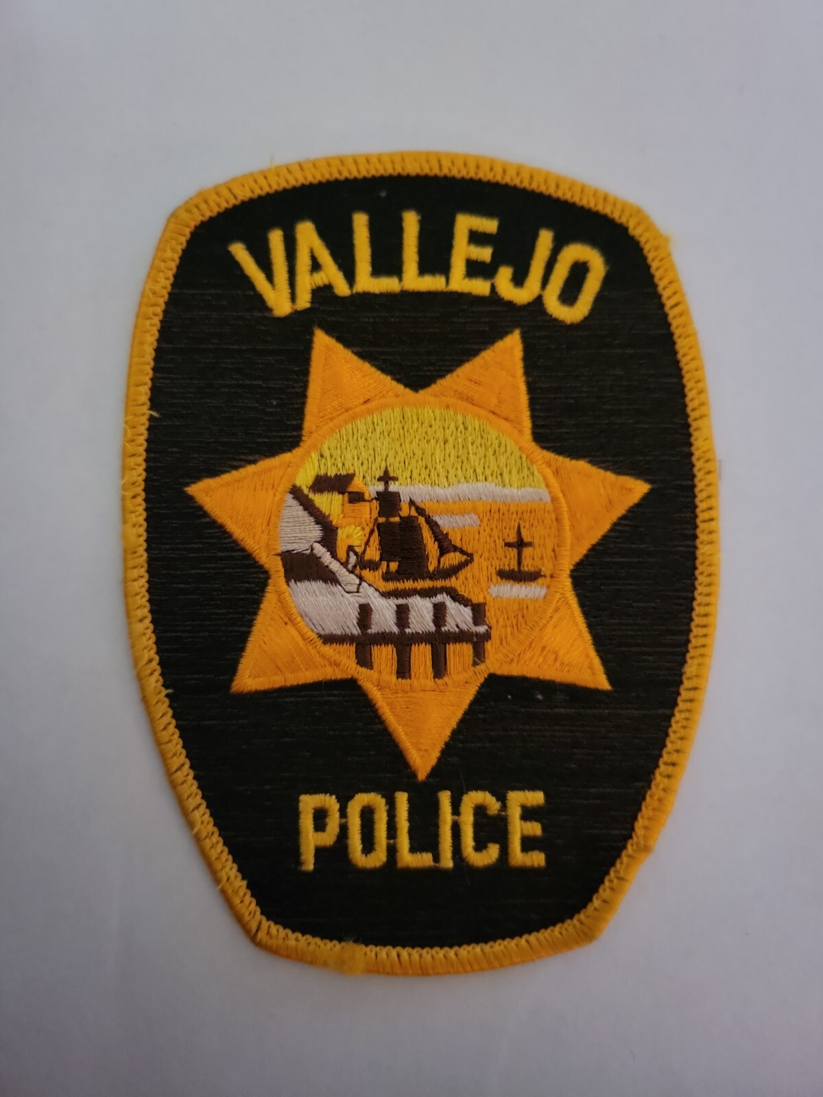 Vintage Vallejo CA California Police Patch - Free Shipping | eBay
