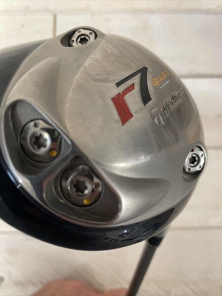 TaylorMade R7 QUAD Titanium 9.5* DRIVER - TM MAS2 7-65 Stiff Flex Fast ...