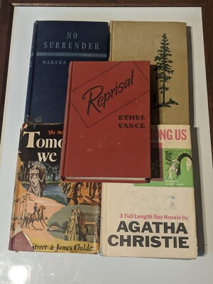 Lot of 5 Vintage 1943 - 1968 Hardcover Novels in Various Conditions | eBay