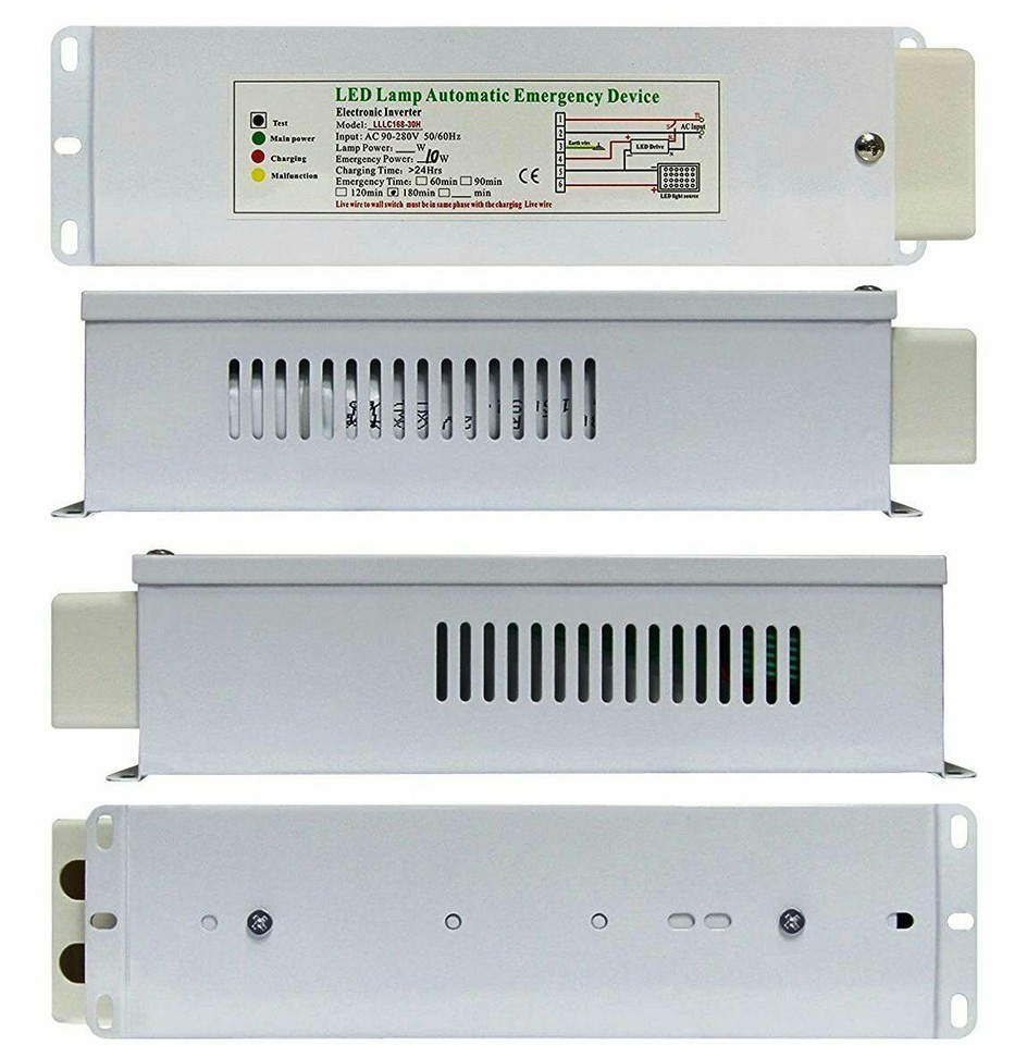 600x600 LED Panel Emergency Battery Pack Kit 48w Power Backup Fitting ...