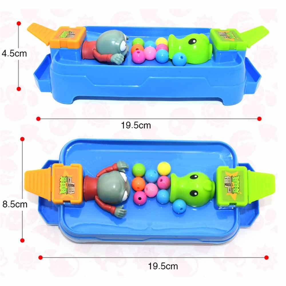 Plants VS Zombies Eat Beans Toys Parent Child Interactive Battle Table ...