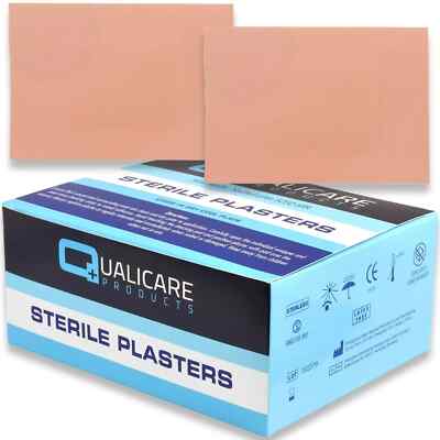 7.2cm x 5cm WASHPROOF PLASTERS Waterproof Wound Dressing Large Big ...