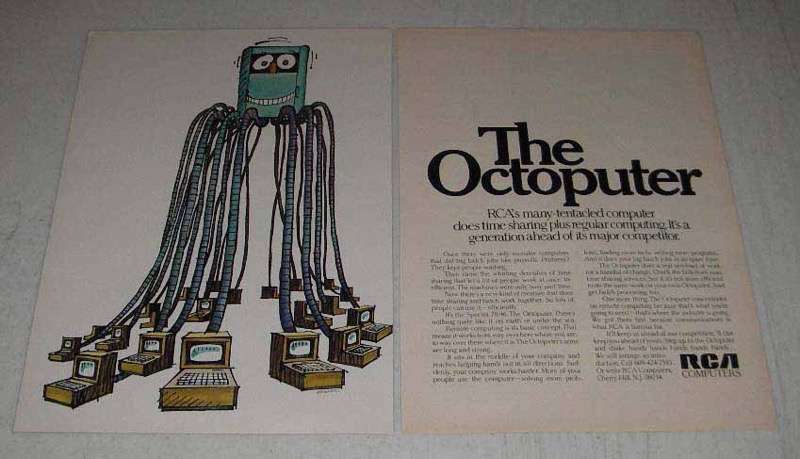 1969 RCA Spectra 70/46 Computer Ad - Octoputer | eBay