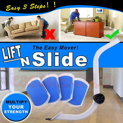 NEW Furniture Lifter Moves with EZ Mover Sliders Kit Home Moving ...