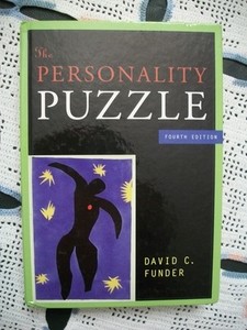 The Personality Puzzle 4th Edition (David C. Funder, 2007 Hardcover ...