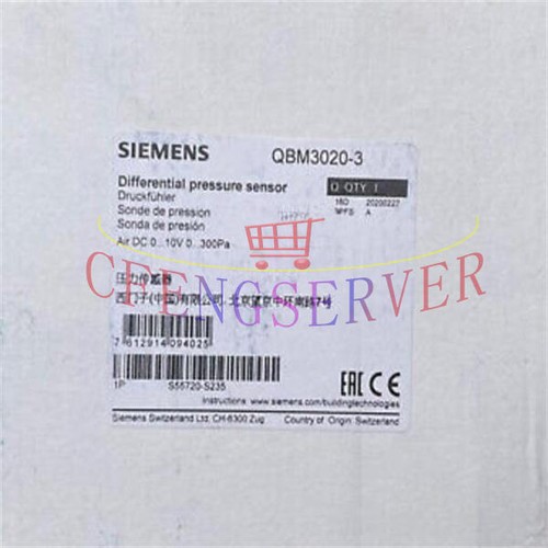 1PCS NEW Siemens QBM3020-3 Pressure sensor | eBay