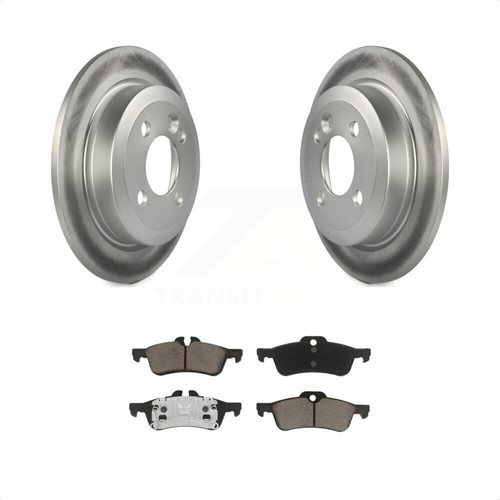 For Mini Cooper Rear Coated Disc Brake Rotors And Ceramic Pads Kit | eBay