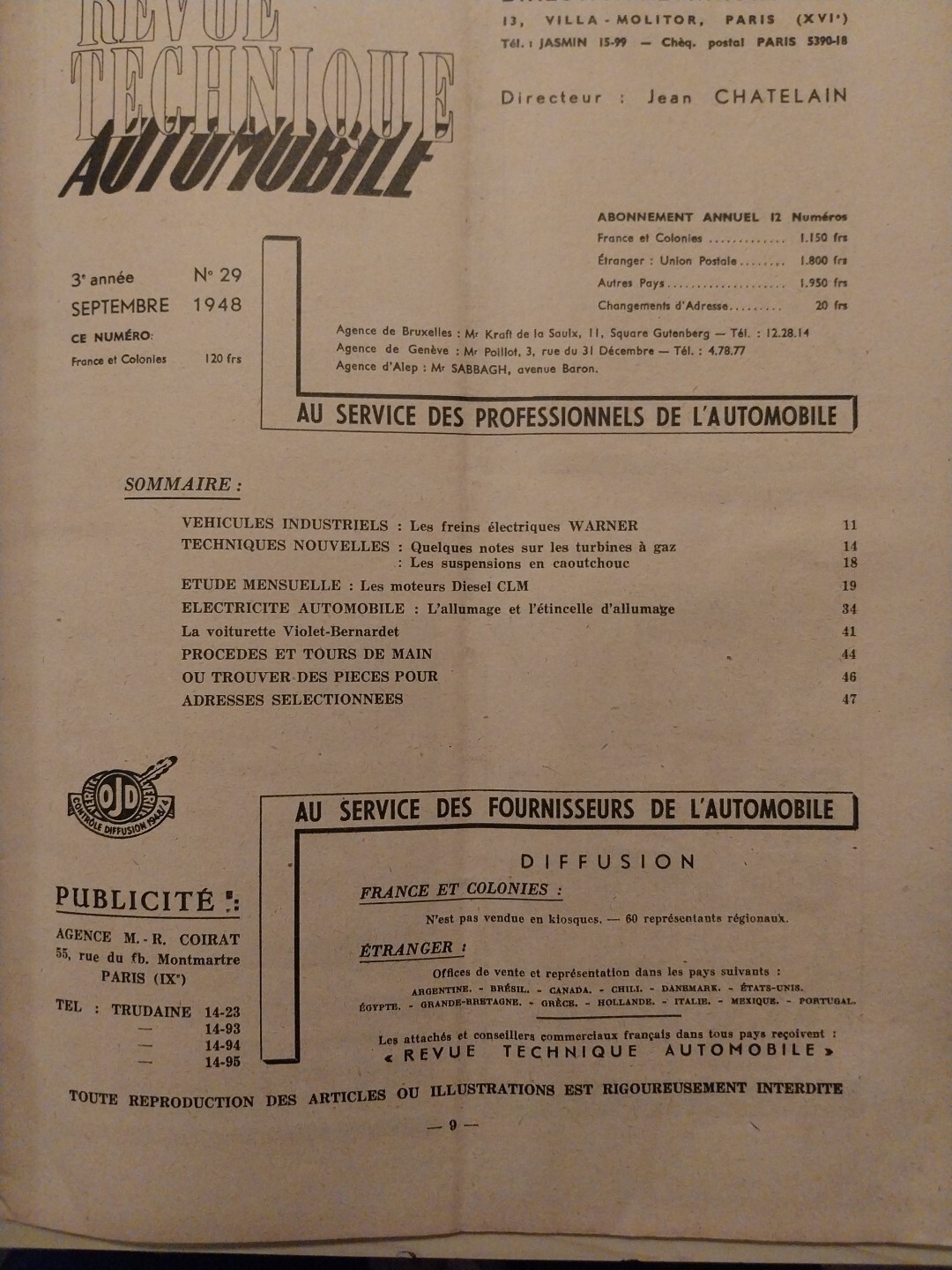 Revue technique MOTEUR CLM CR2 LC2 LC3 Diesel CLM CR LC | eBay