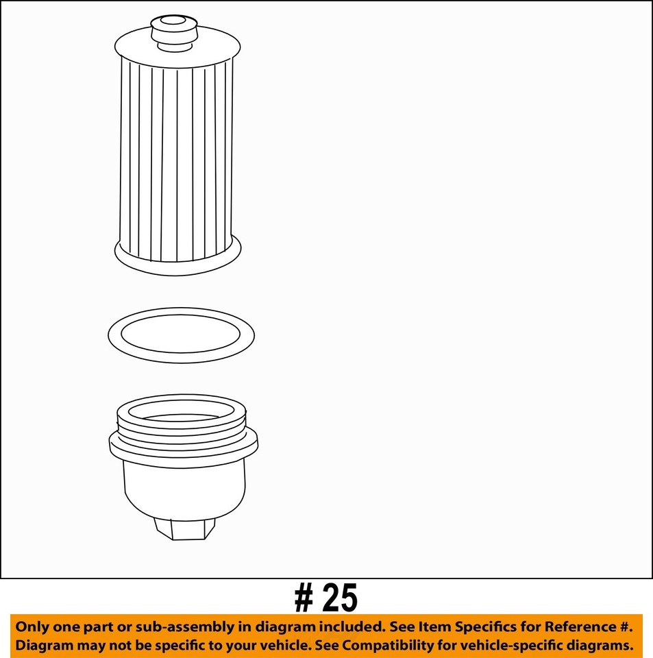 GM OEM 17-22 Express 2500 Engine Engine Parts-Filter Assy 12677407 | eBay