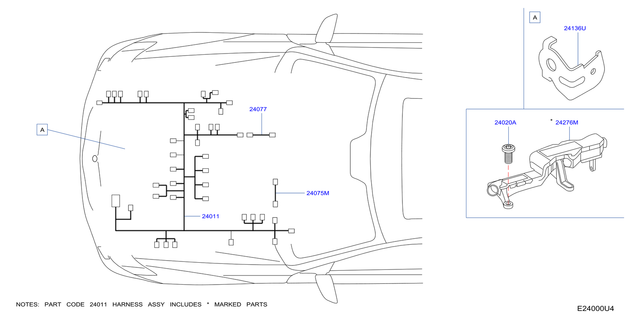 Genuine Nissan Clip 24225-7991A for sale online | eBay