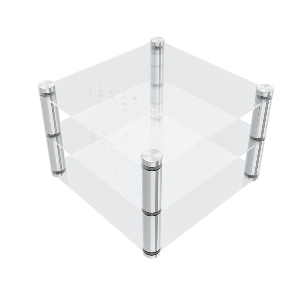 Multi-layer Acrylic Audio Rack Mount Stand for HiFi Desktop Amplifier ...
